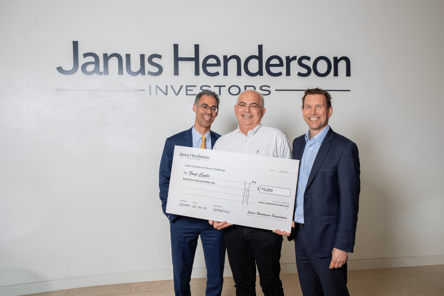 FoodCycle receives top prize from The Janus Henderson Foundation ...